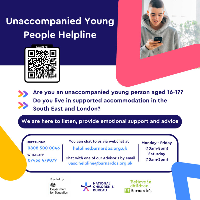 Helplines for young people